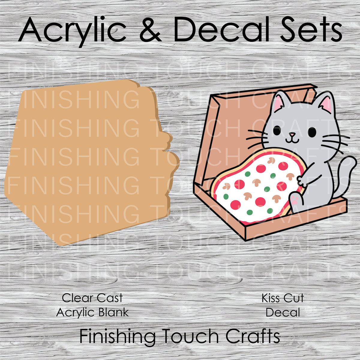 Cat in Pizza Box – Finishing Touch Crafts, LLC