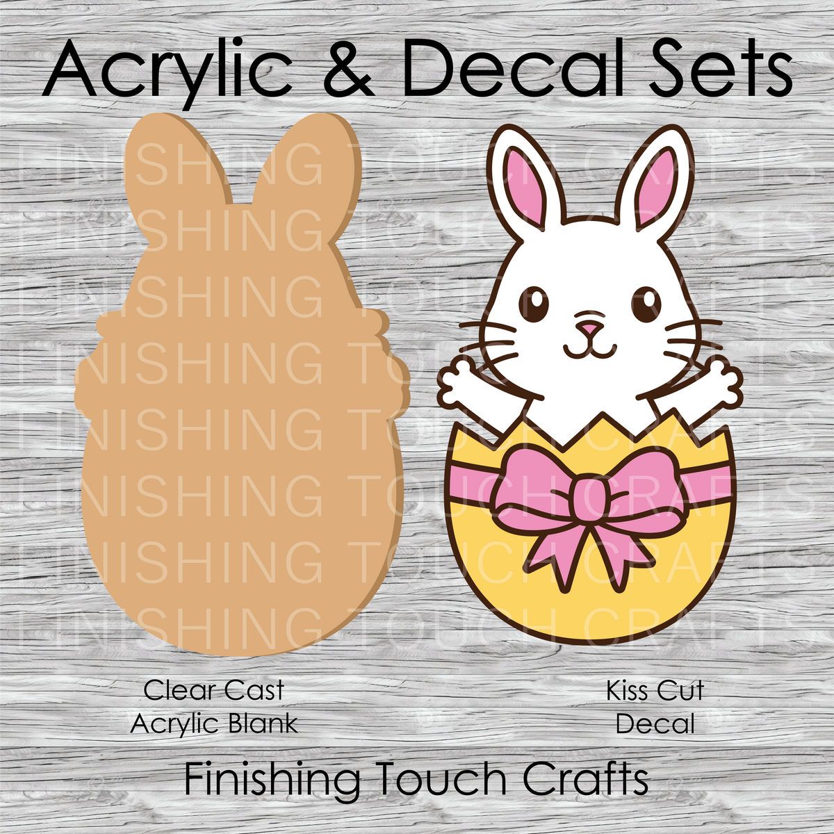 Hatching Bunny – Finishing Touch Crafts, LLC