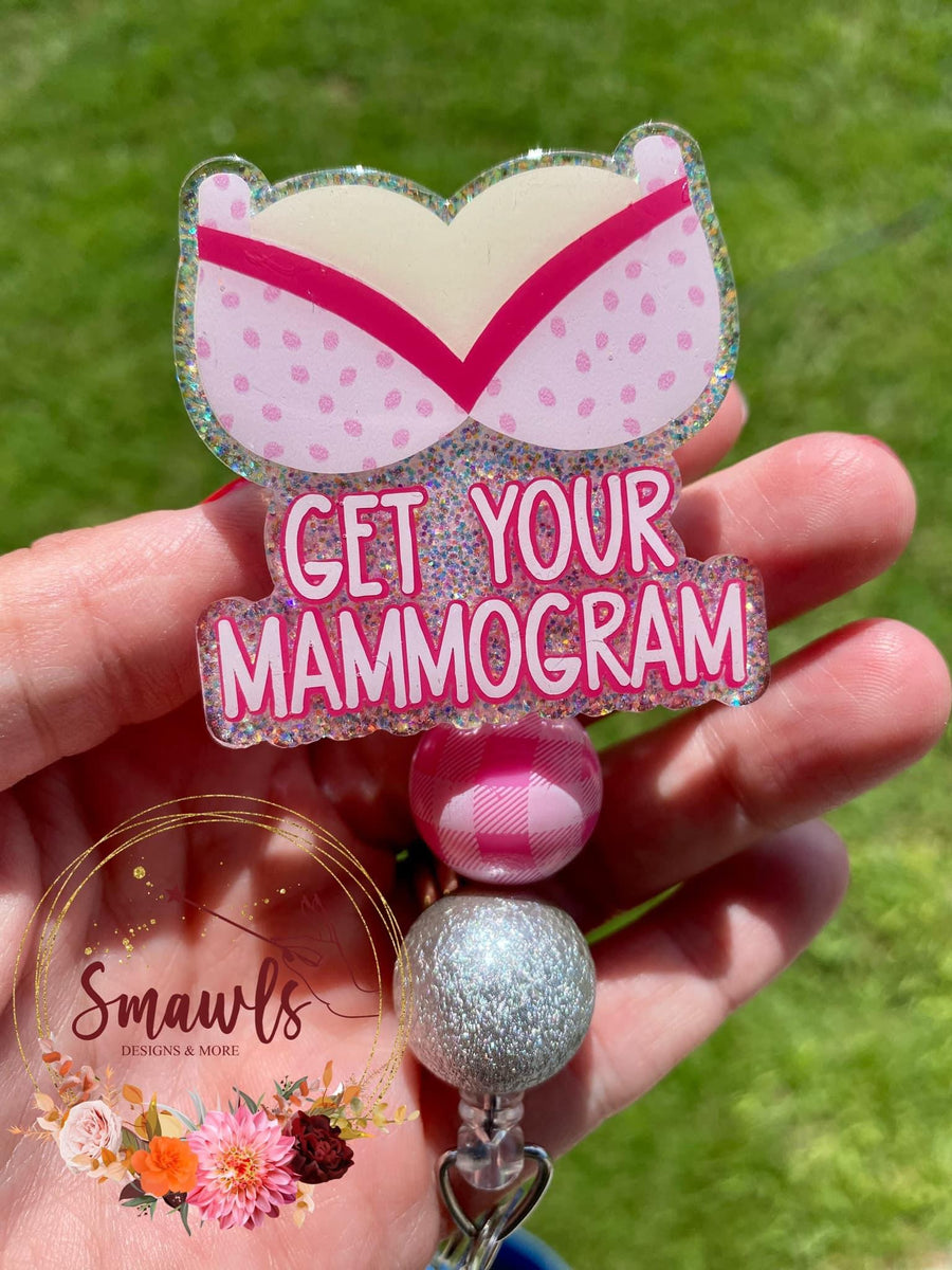 Get Your Mammogram – Finishing Touch Crafts, LLC