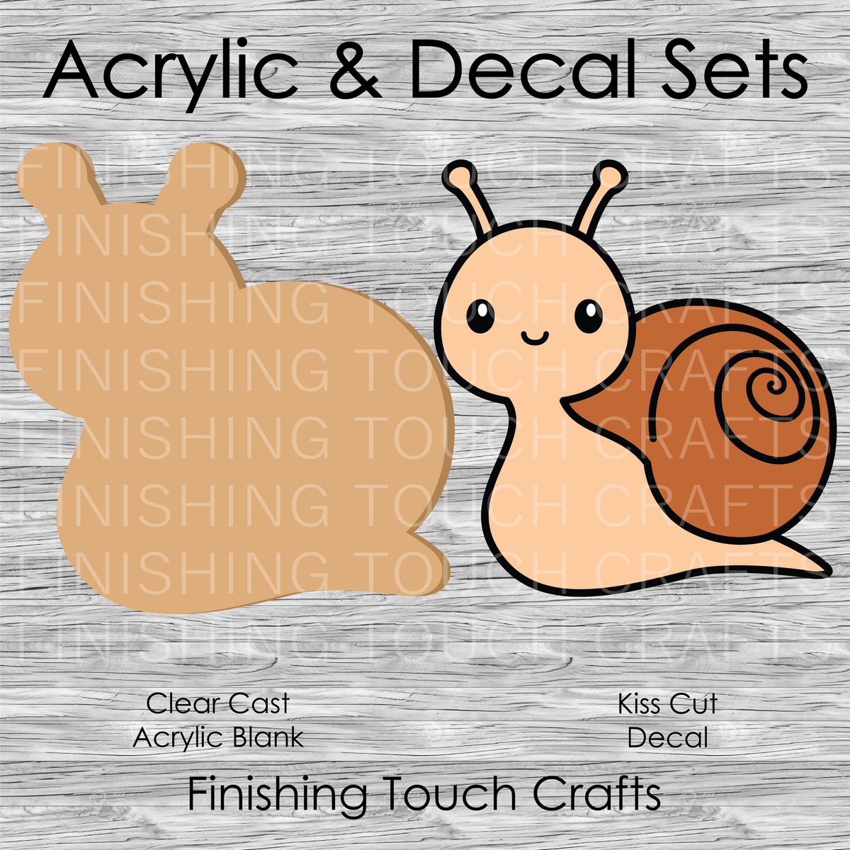 Snail – Finishing Touch Crafts, LLC