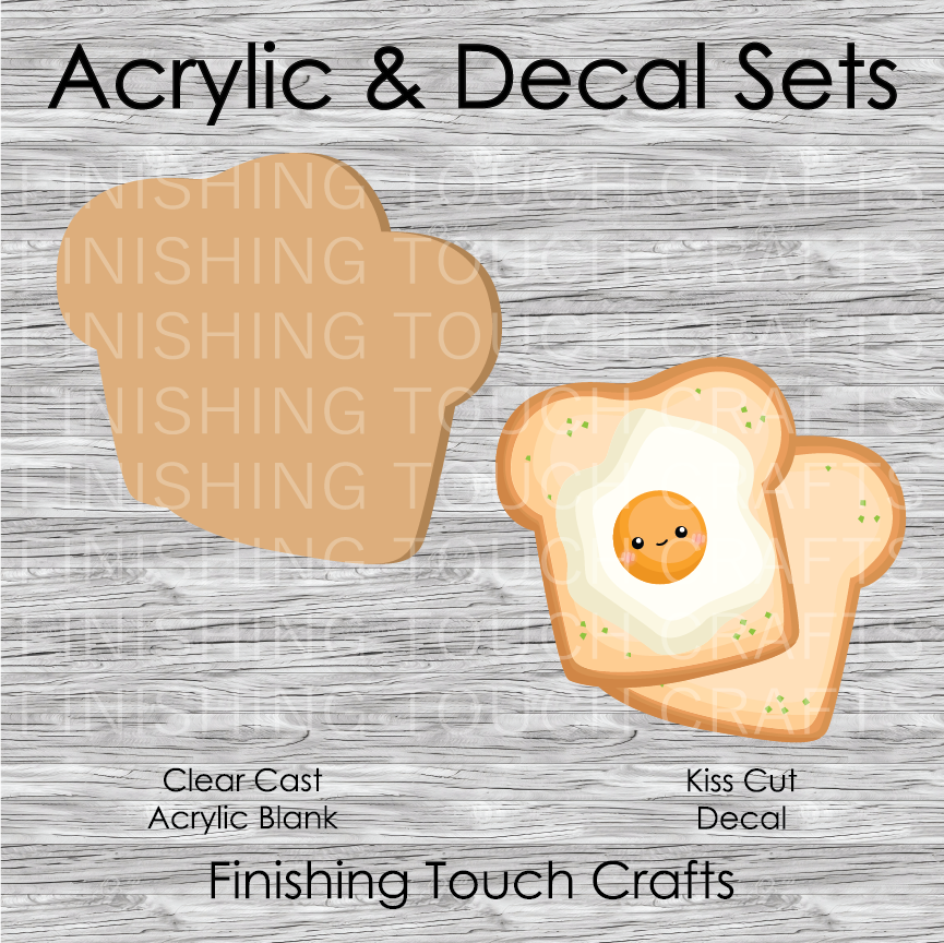 Toast with Egg – Finishing Touch Crafts, LLC