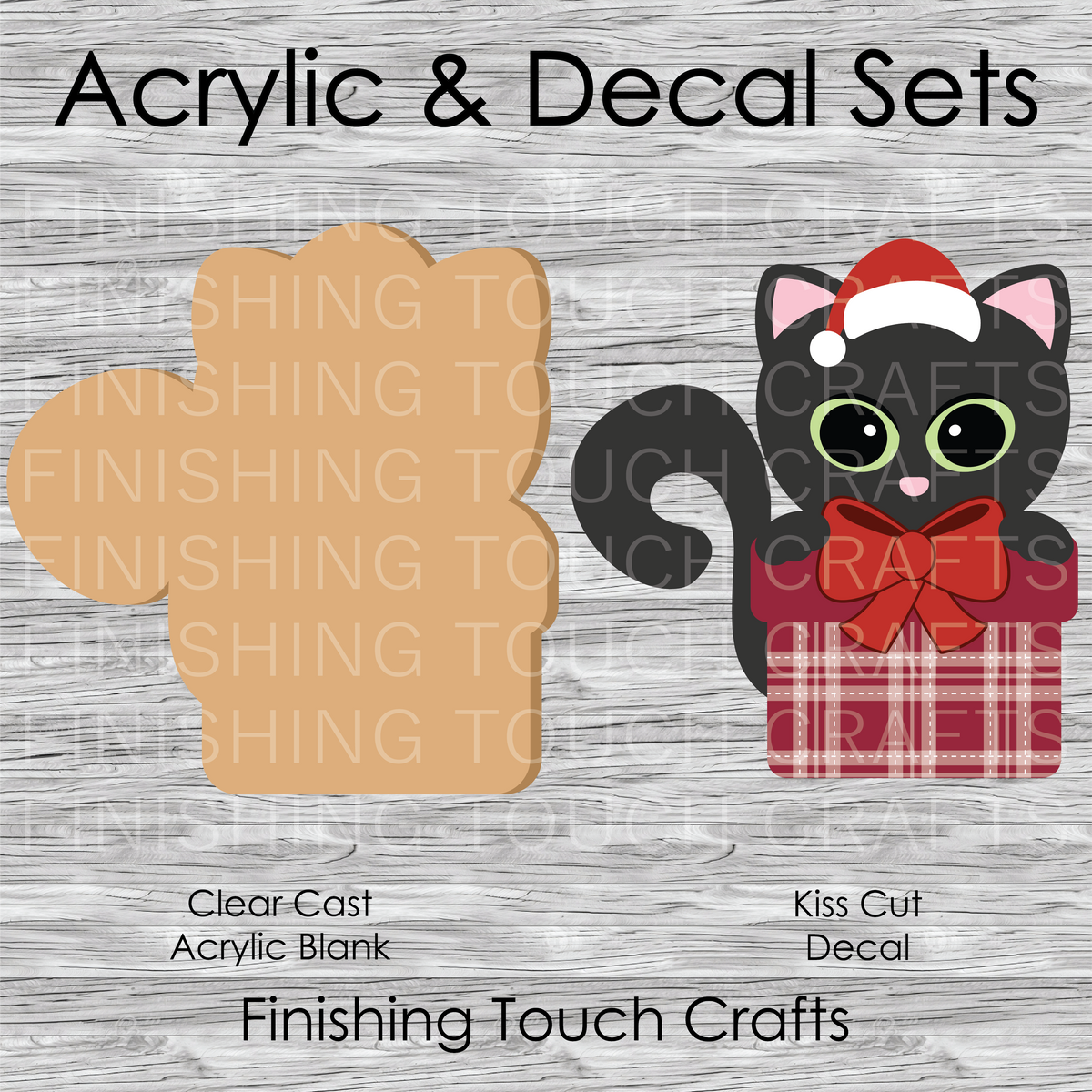 Cat Present – Finishing Touch Crafts, LLC