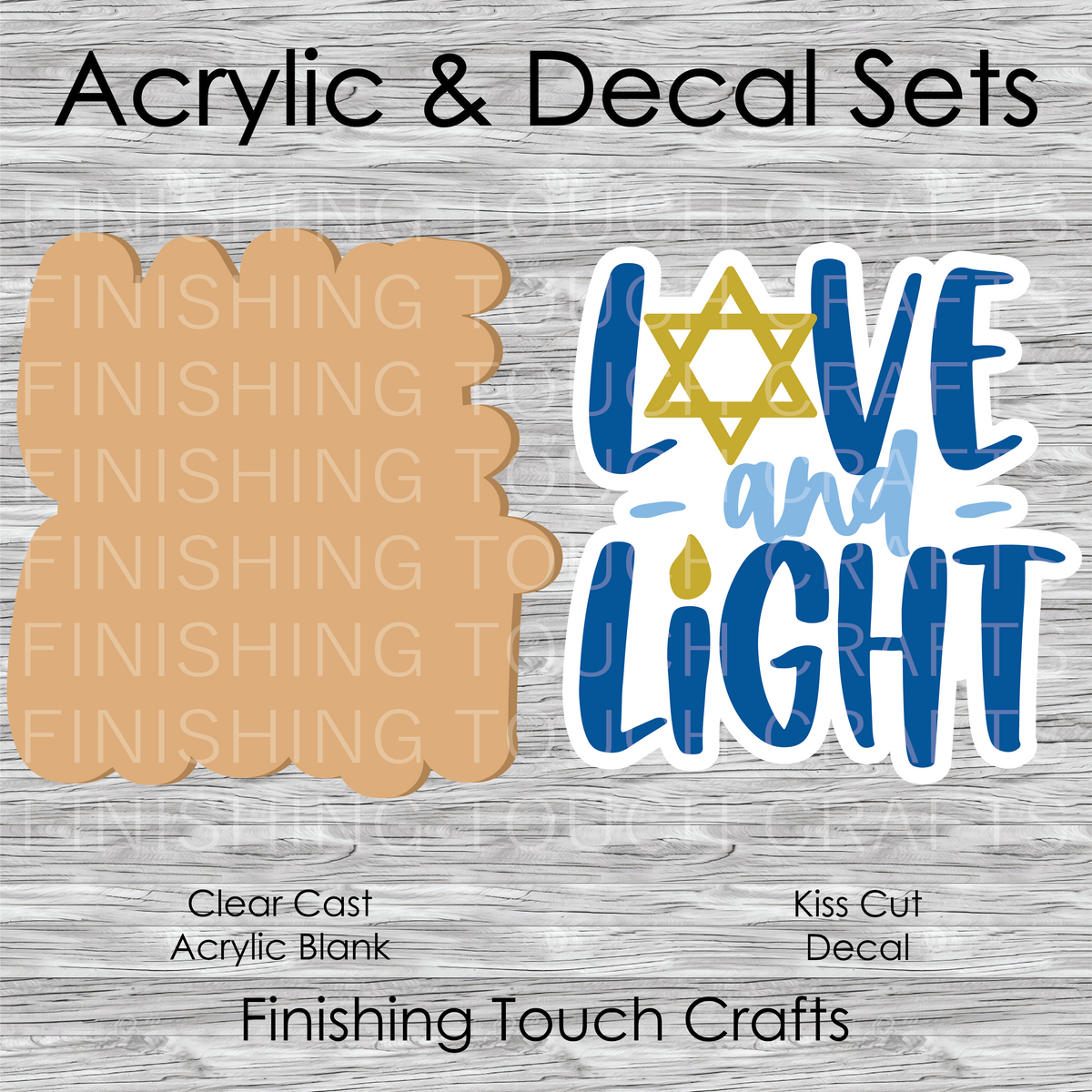 Love and Light – Finishing Touch Crafts, LLC