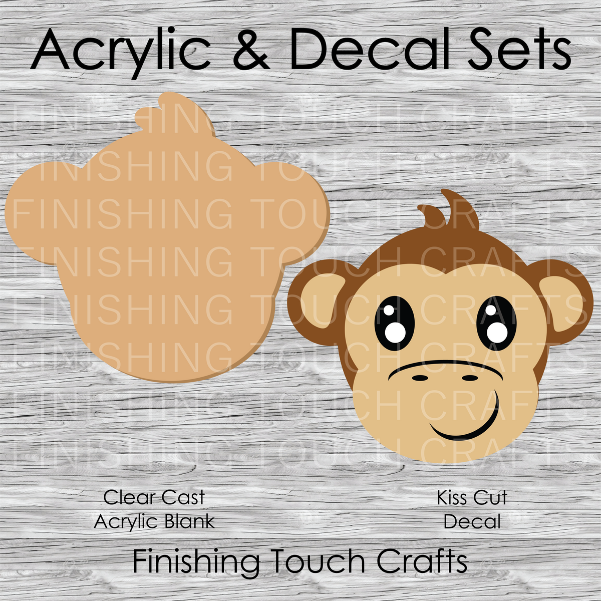 Monkey Face – Finishing Touch Crafts, LLC