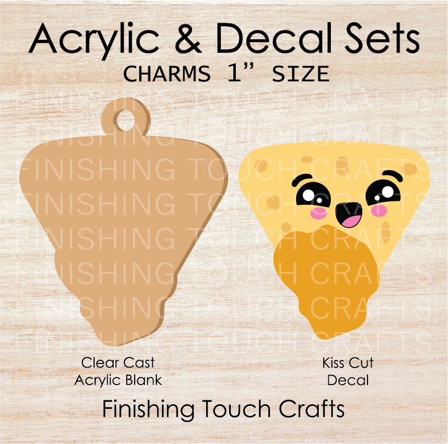 Nacho Chip Cheese Charm Set of 4 – Finishing Touch Crafts, LLC