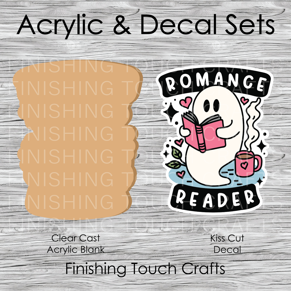 Romance Reader Ghost – Finishing Touch Crafts, LLC