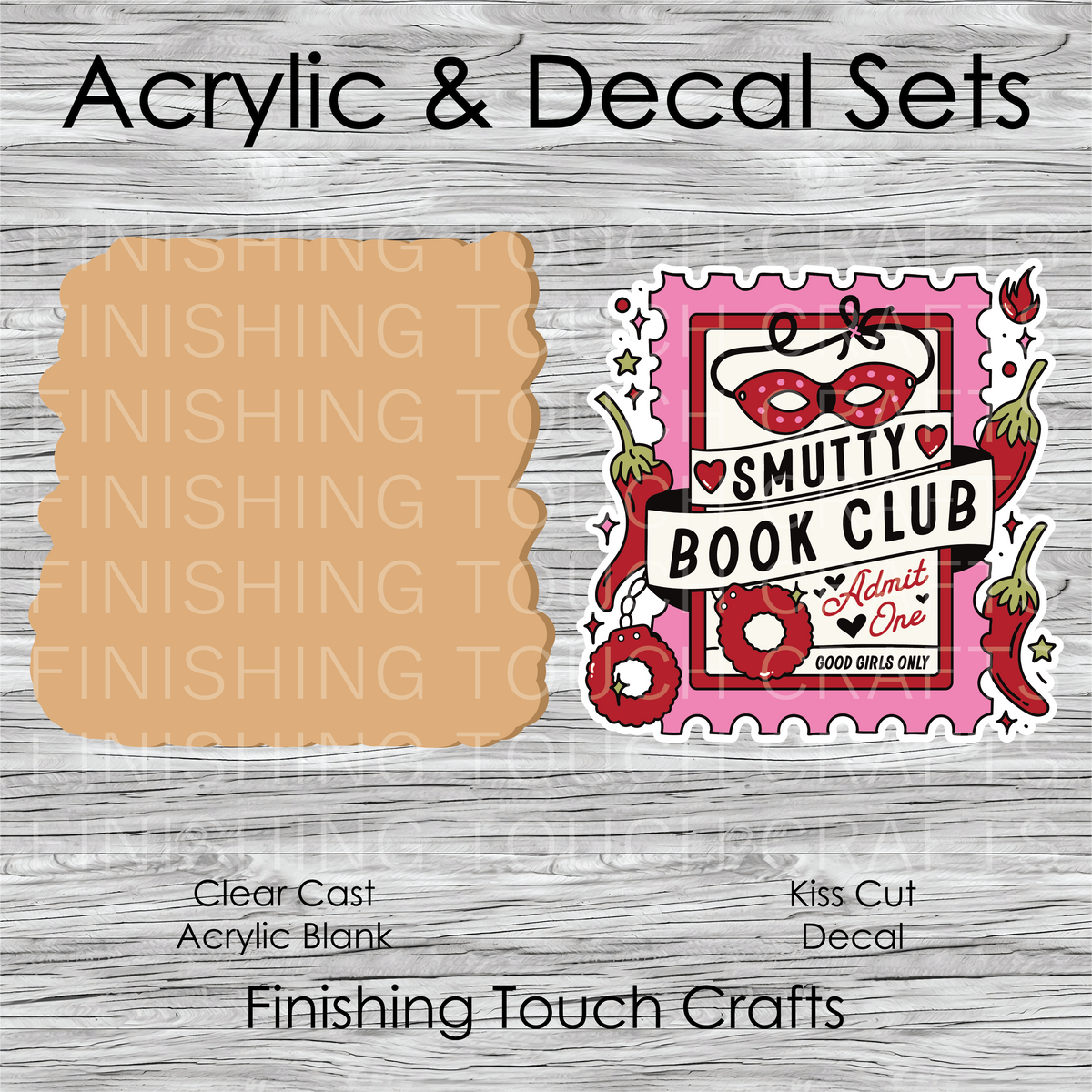 Smutty Book Club Stamp – Finishing Touch Crafts, LLC