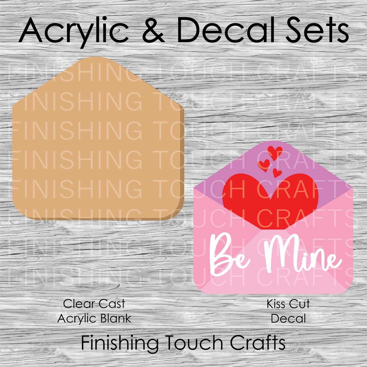 Valentine Envelope – Finishing Touch Crafts, LLC