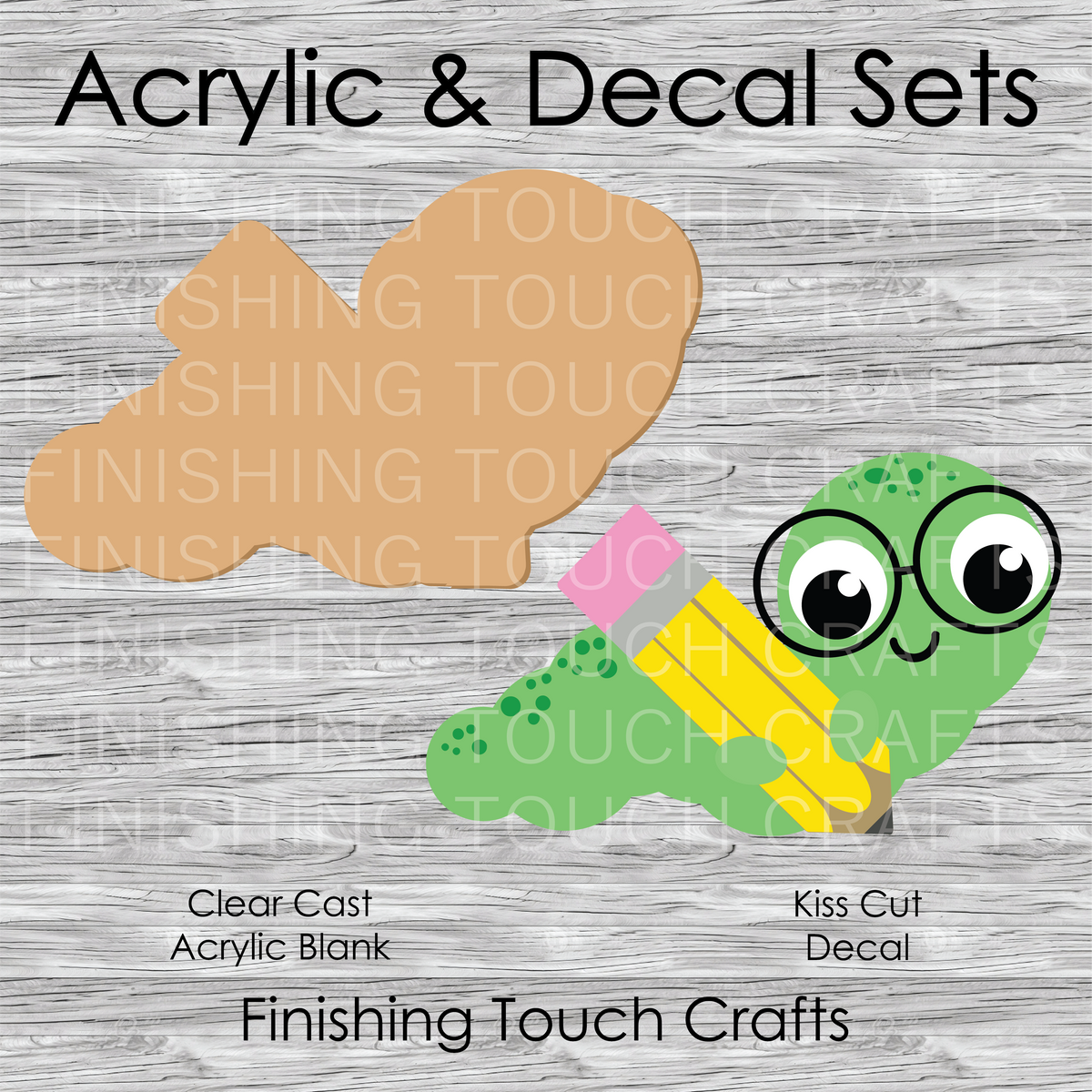 Worm Holding Pencil – Finishing Touch Crafts, LLC