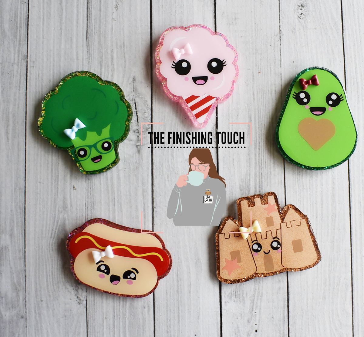 Blue Micro Bows - 10 count – Finishing Touch Crafts, LLC