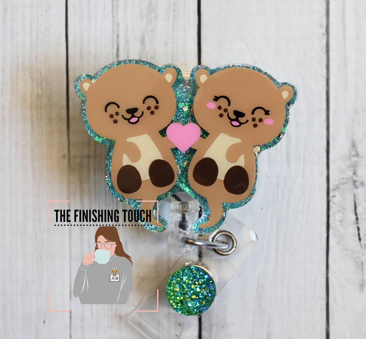 Otters Heart – Finishing Touch Crafts, LLC